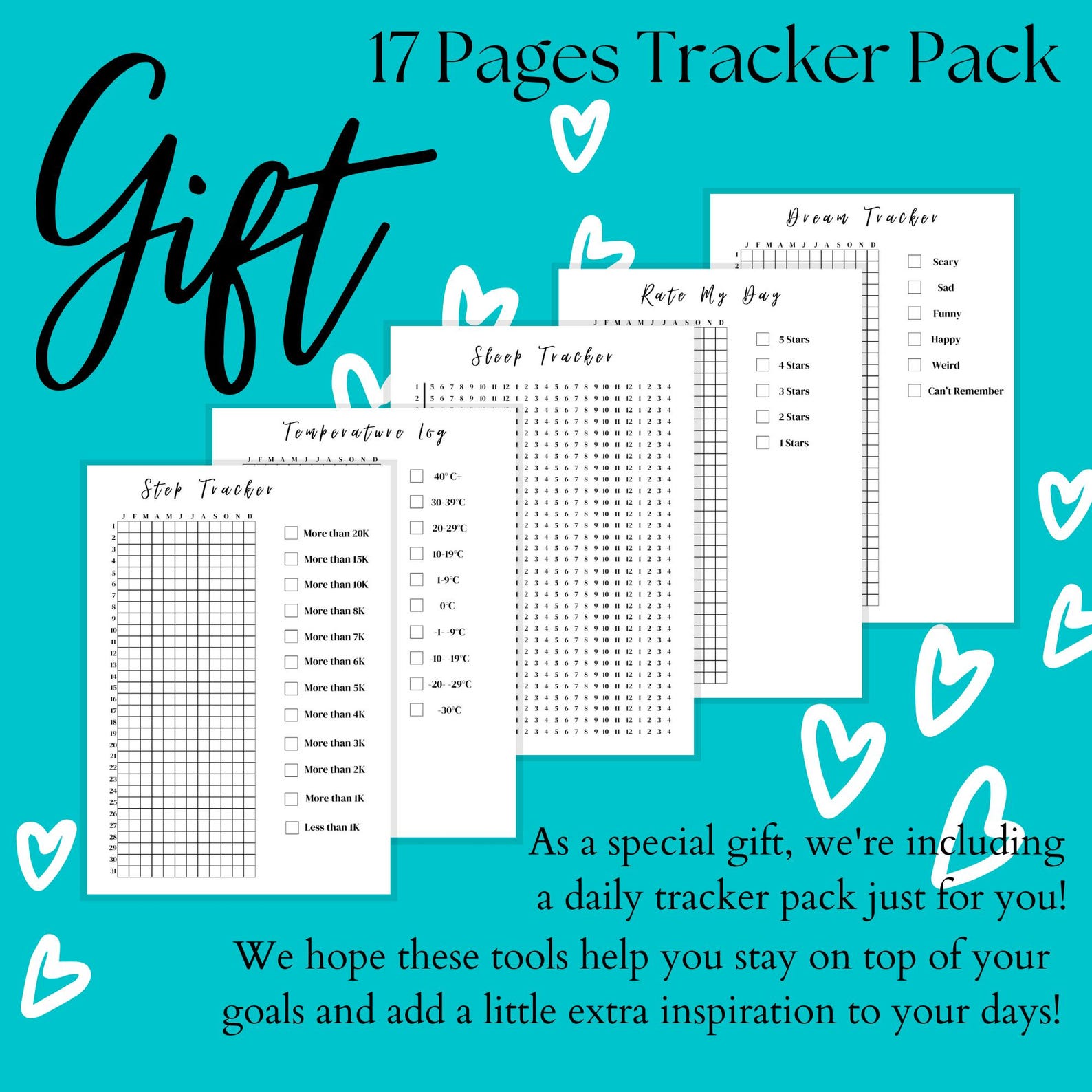 Winter ARC Journal | Printable Digital Planner | Daily & Weekly Goal ...