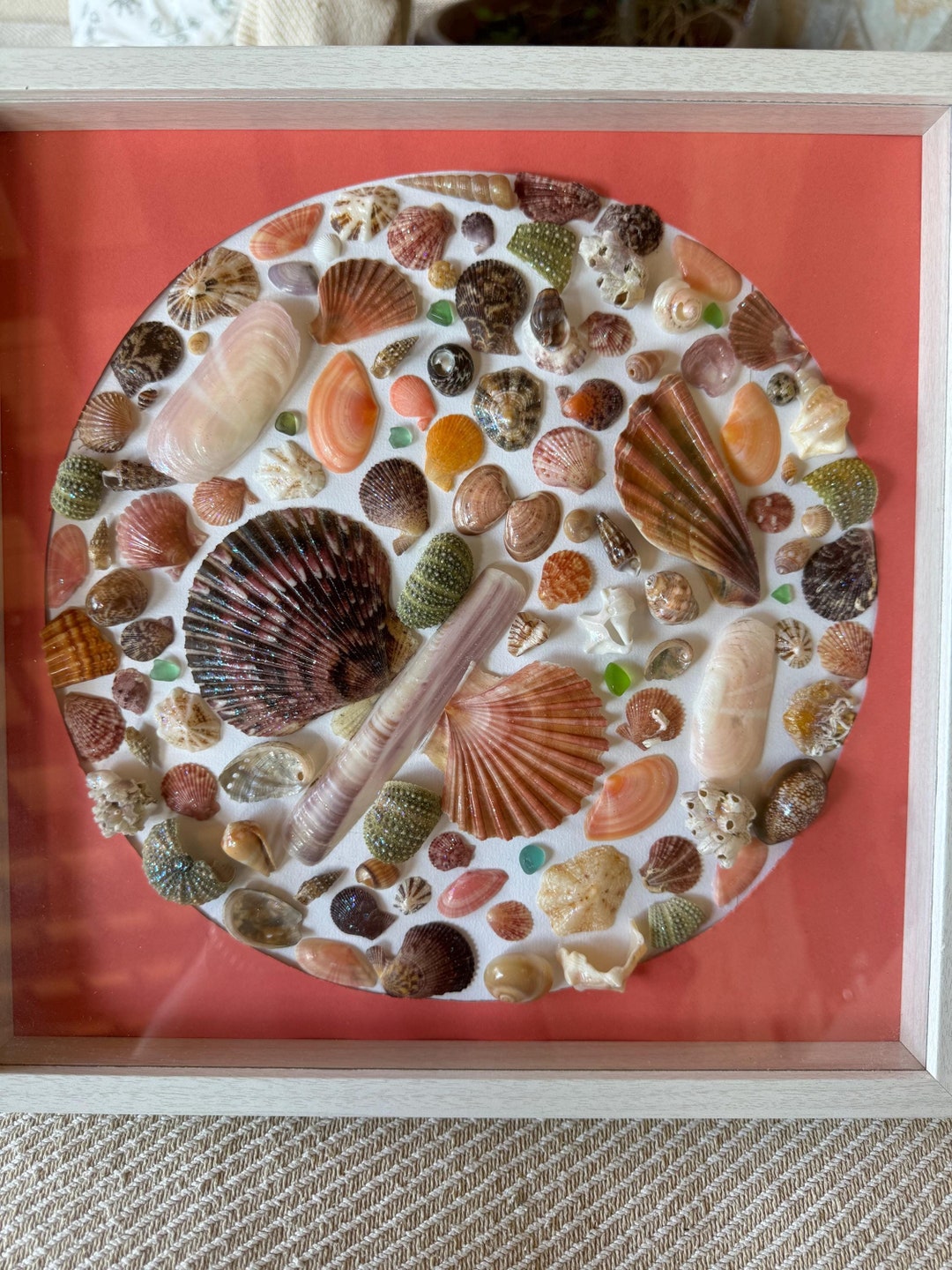 Cuadro De Conchas Marinas Artesanal - Etsy
