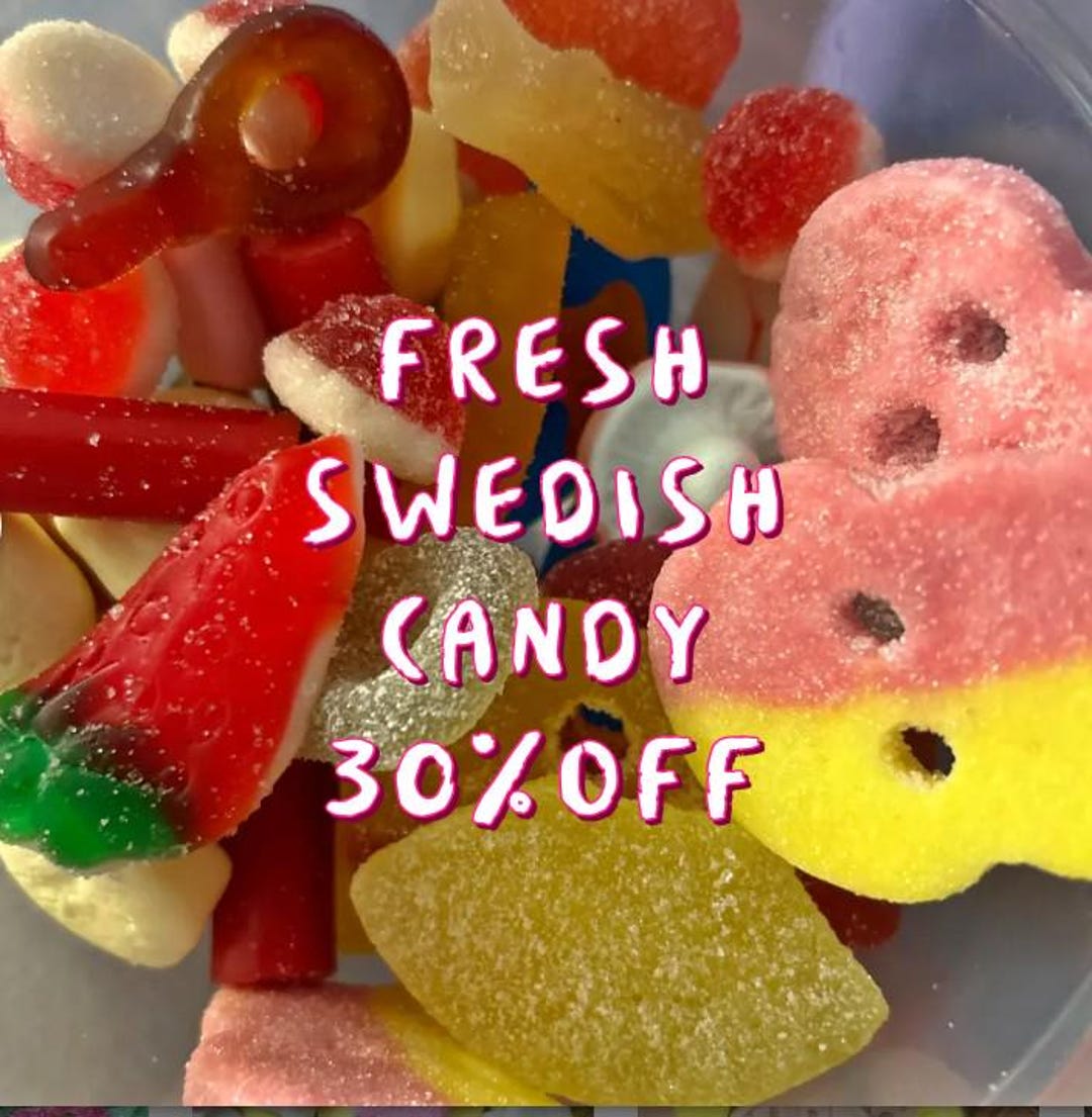 Swedish Candy Mixed - All the Classics From Bubs Malaco Ahlgrens ...