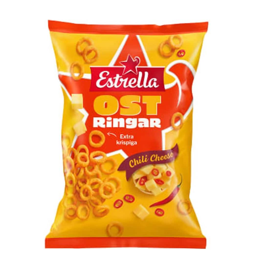 Estrella Cheddar & Chili Rings 200g – Bold, Spicy, and Irresistible! - Etsy