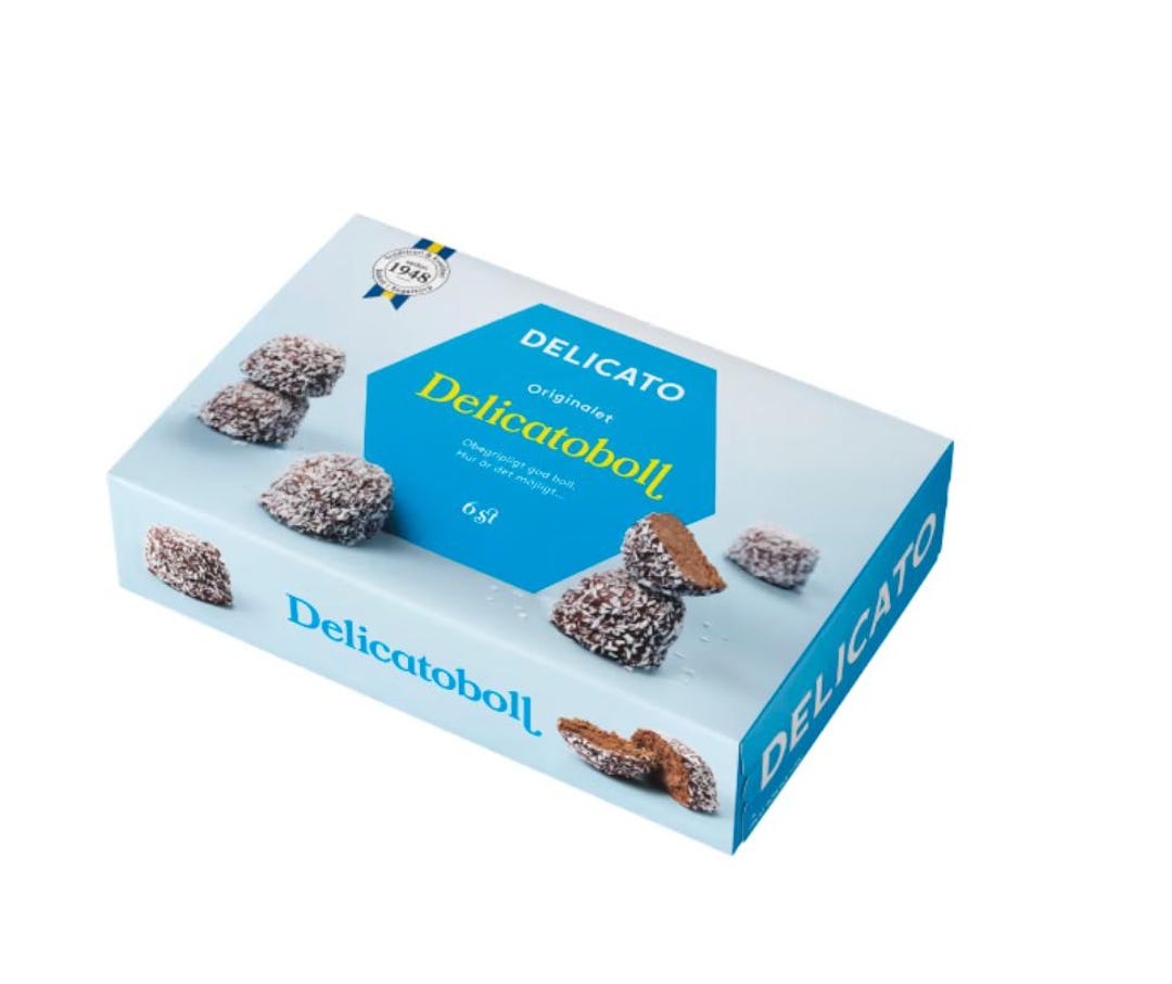 Box Delicato Delicatobollar, Swedish Fika, Swedish Pastries, Pastries ...