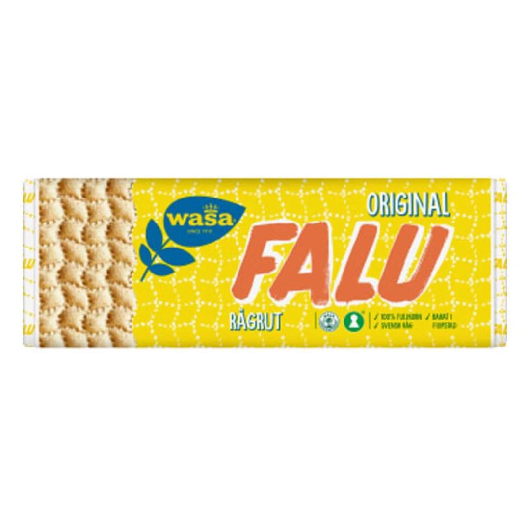 Wasa Knäckebröd Falu Råg-rut 470g - Handpicked Swedish Rye Crispbread ...