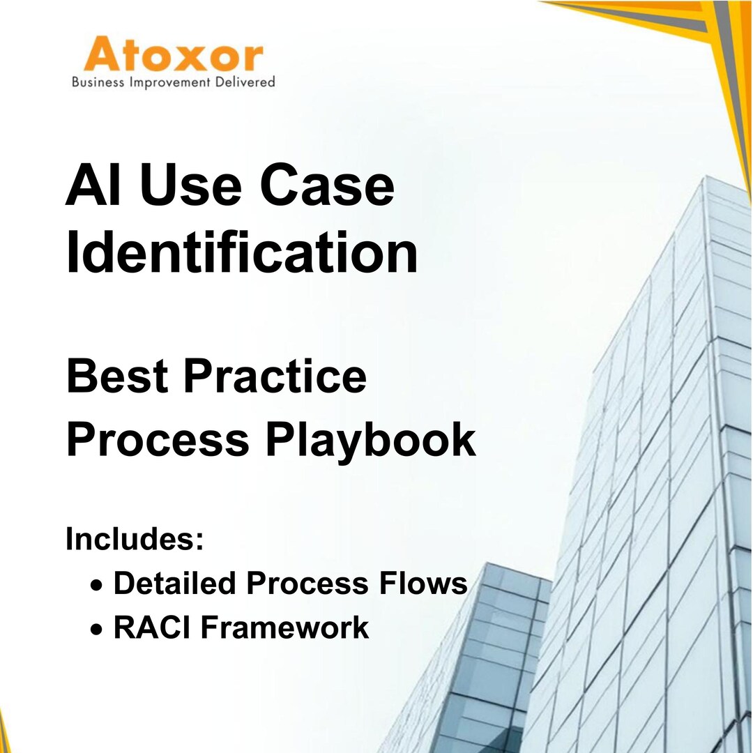 AI Use Case Identification Process Playbook, Workflow, Procedure, Guide ...