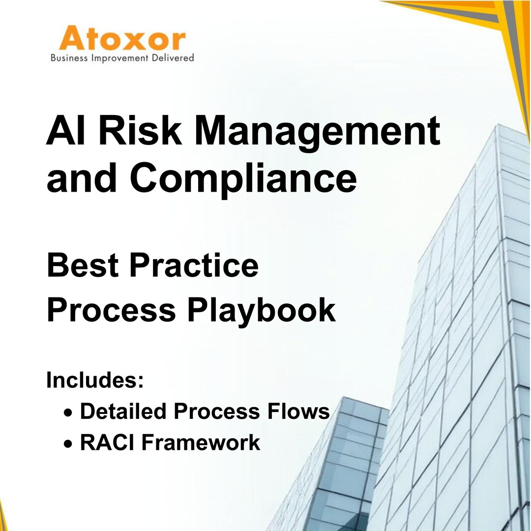 AI Risk Management & Compliance Process Playbook, Workflow, Procedure ...