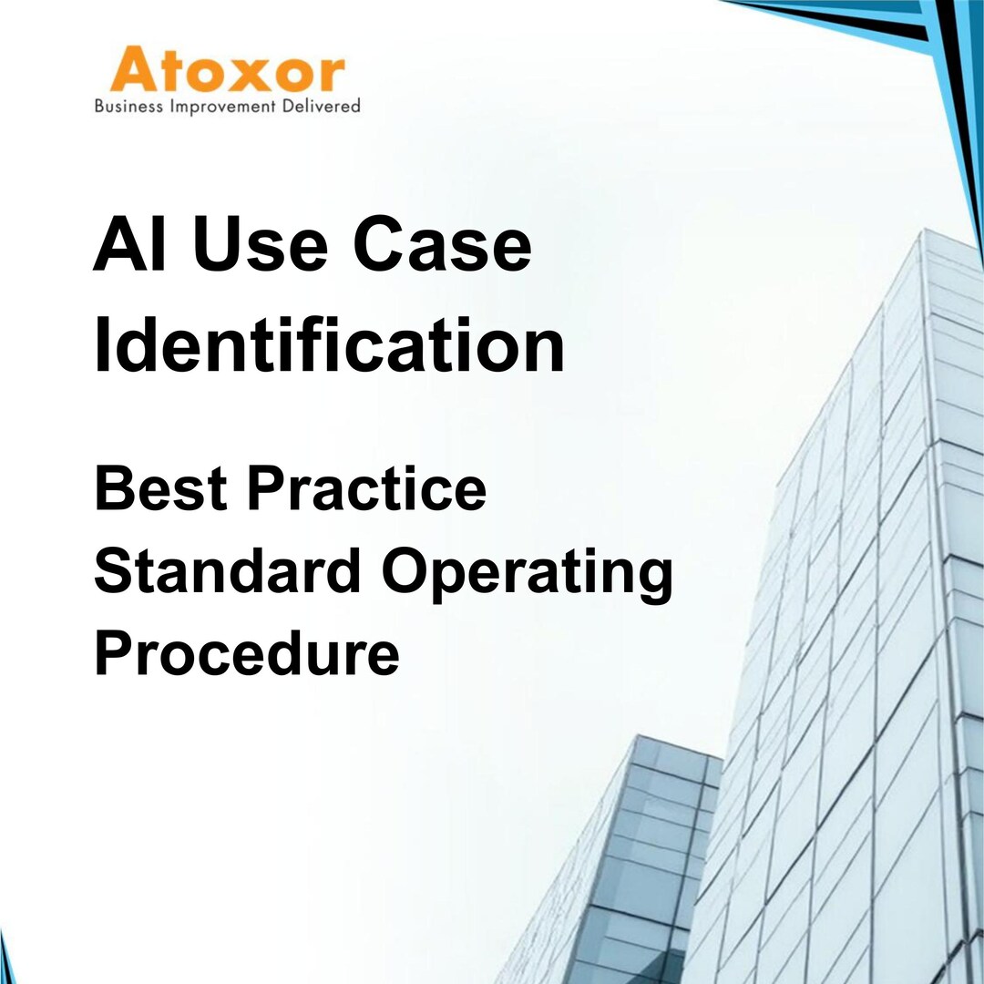 AI Use Case Identification Standard Operating Procedure, SOP, Guide ...
