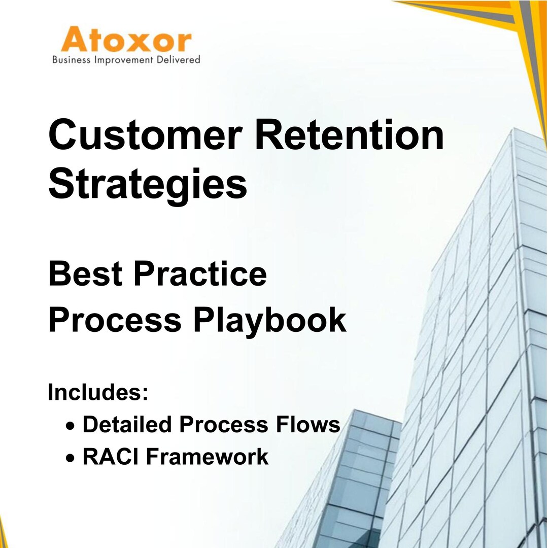 Customer Retention Strategies Process Playbook, Workflow, Procedure ...