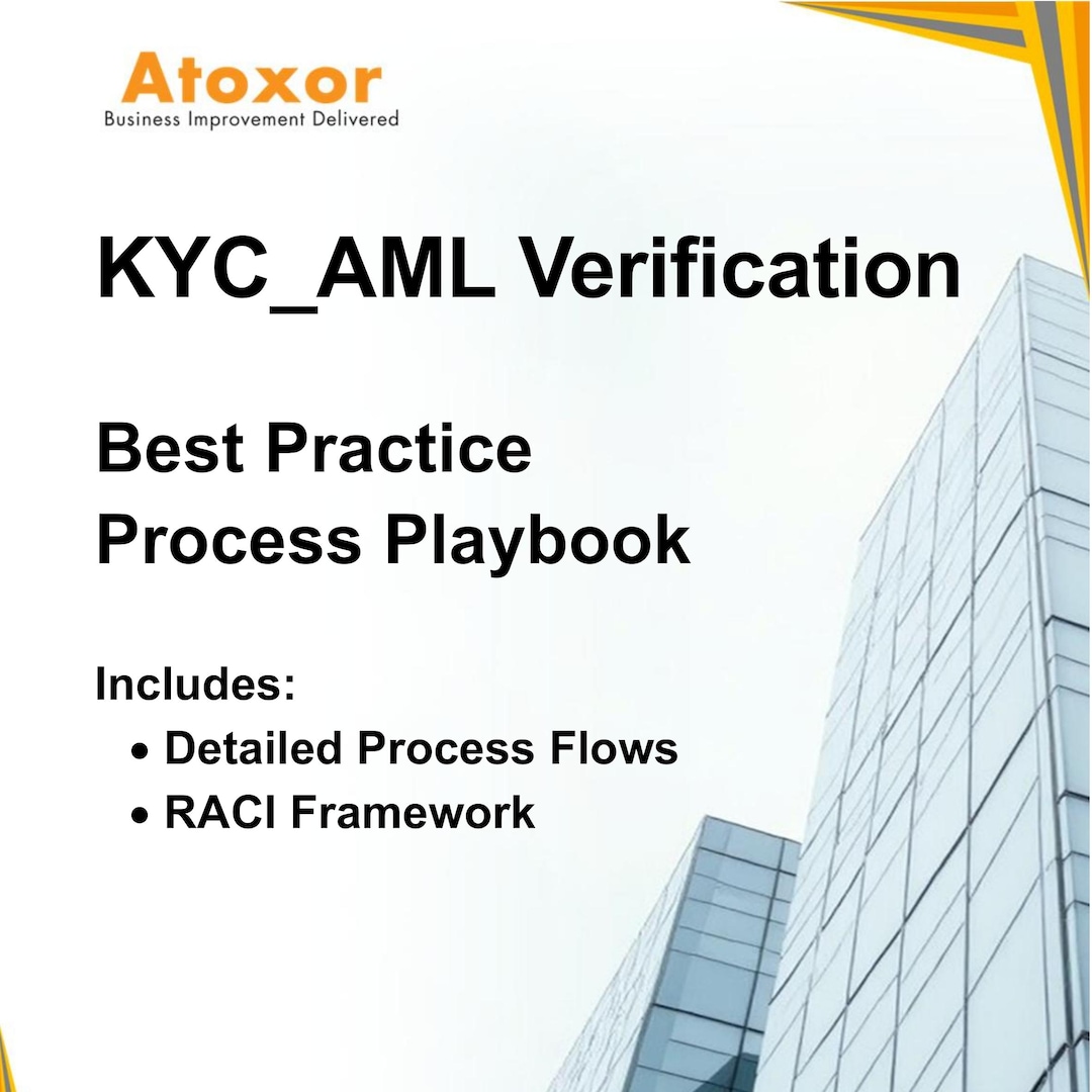 KYC / AML Verification Process Playbook, Workflow, Procedure, Guide ...