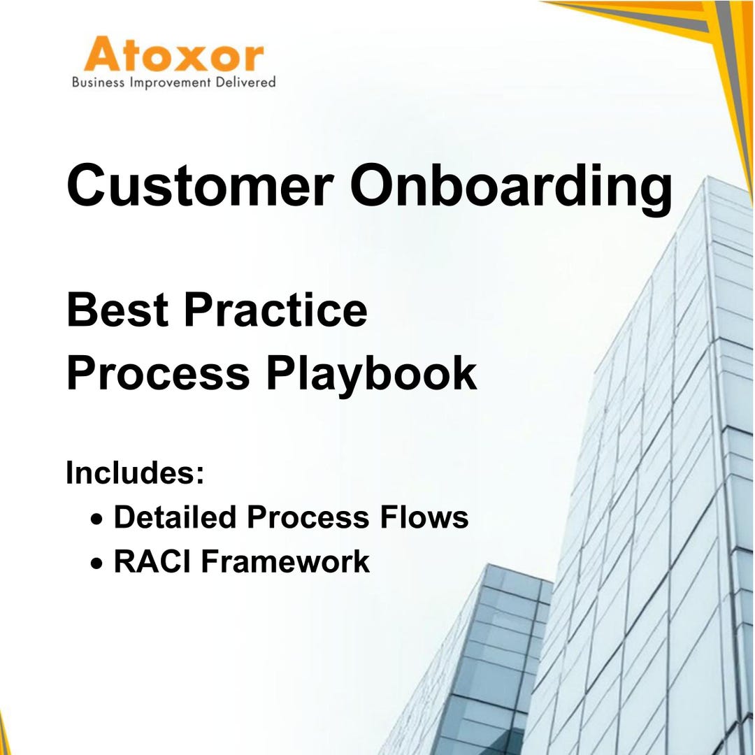 Customer Onboarding Process Playbook, Workflow, Procedure, Guide, Best ...