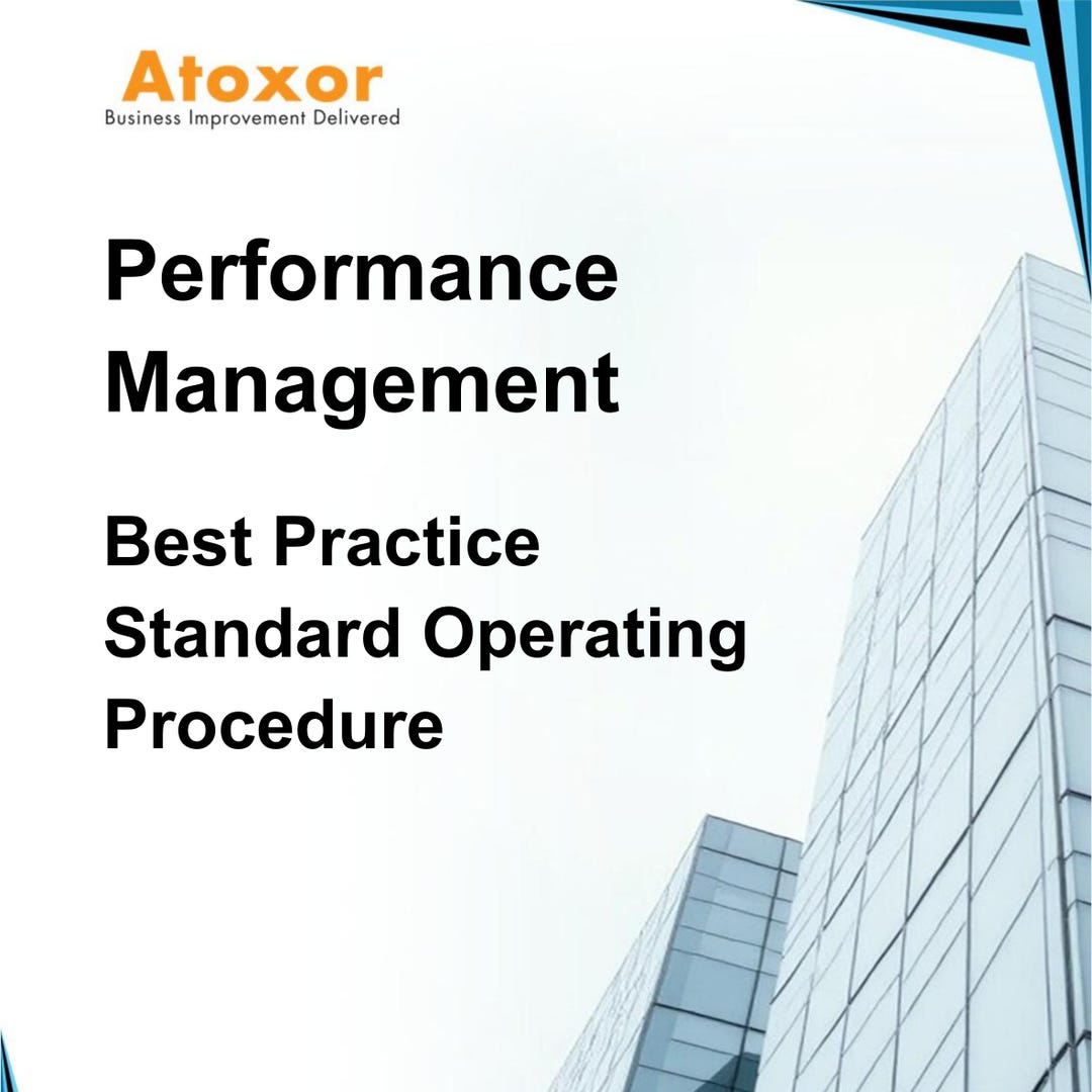 Performance Management Standard Operating Procedure, SOP, Guide, Best ...