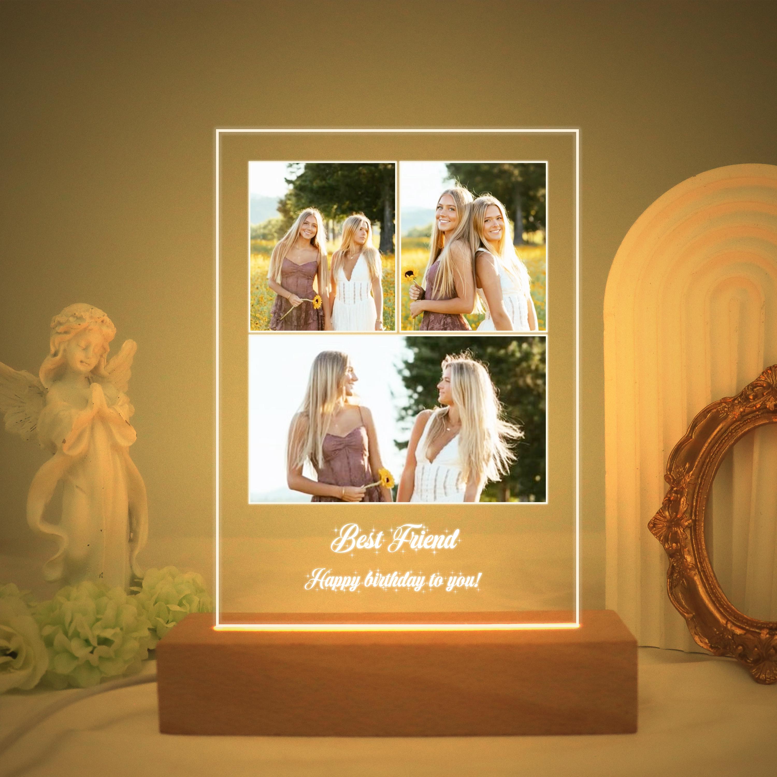 Custom Photo Night Light,picture LED Light,personalized Photo Lamp ...
