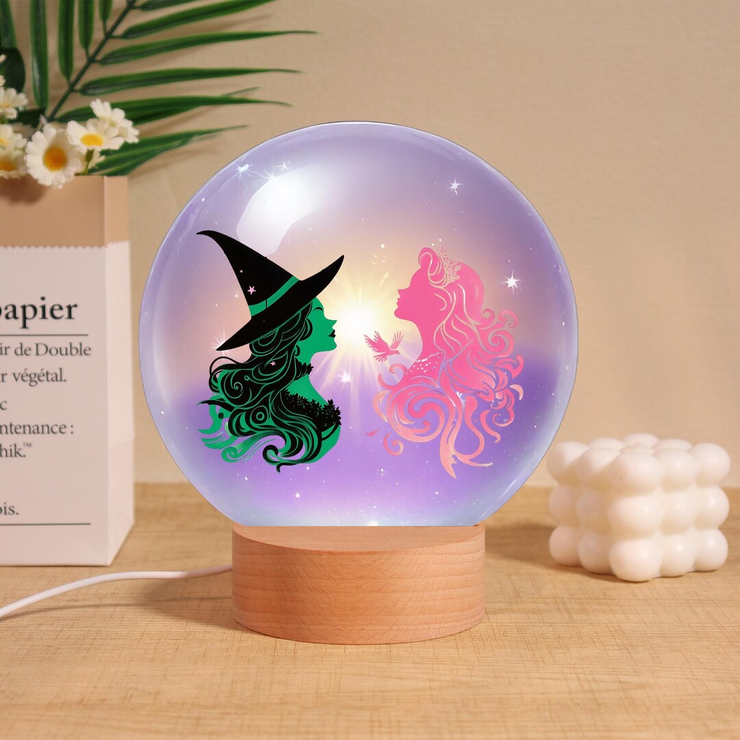 Wicked Acrylic Night Light,wicked Merch Gift,wicked Lover Gift,wicked ...