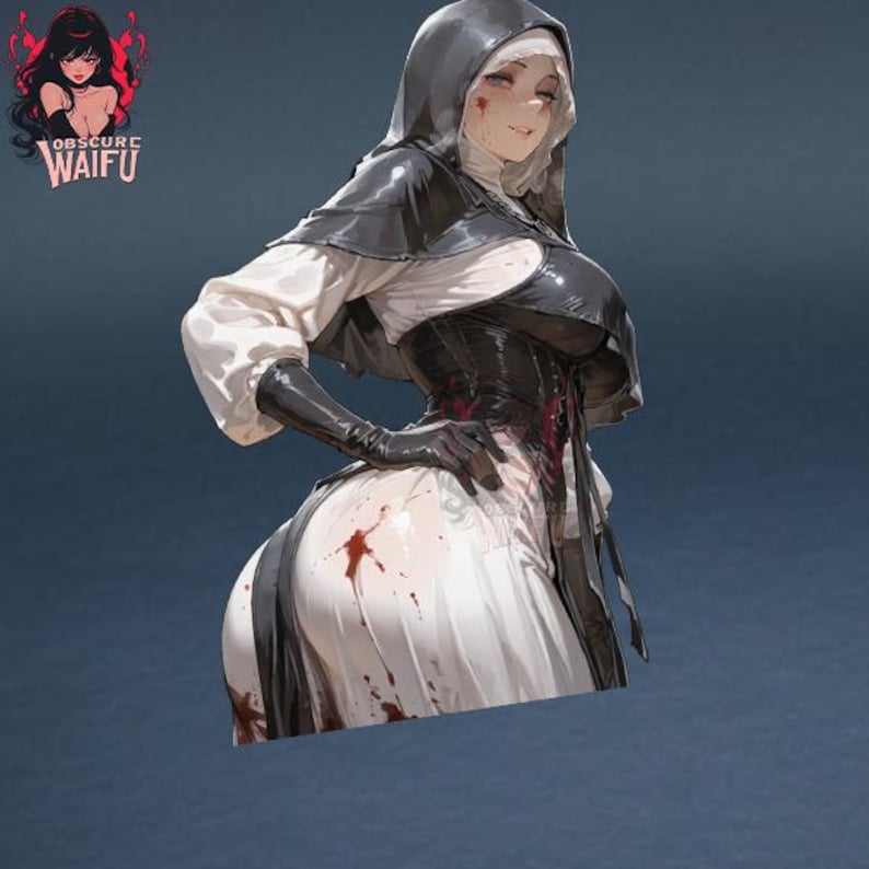 UNDERTAKER (elden Ring Nightreign) Waifu Decal Sticker 4 Pack - Etsy