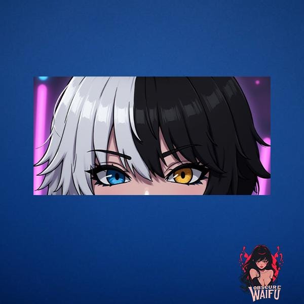 Luna, Psylocke, Emma Rivals Waifu Eyes (slaps, Bumper Stickers, Banner ...