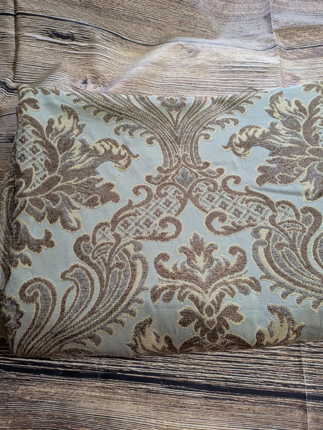 80x58" Green Scrolls Upholstery Home Decorator Fabric - Etsy