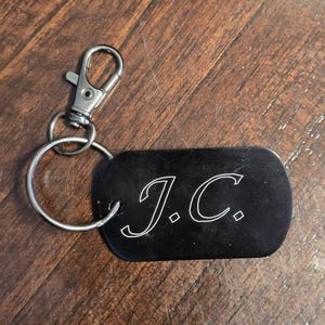 Customized Laser-engraved Wood Keychain - Etsy