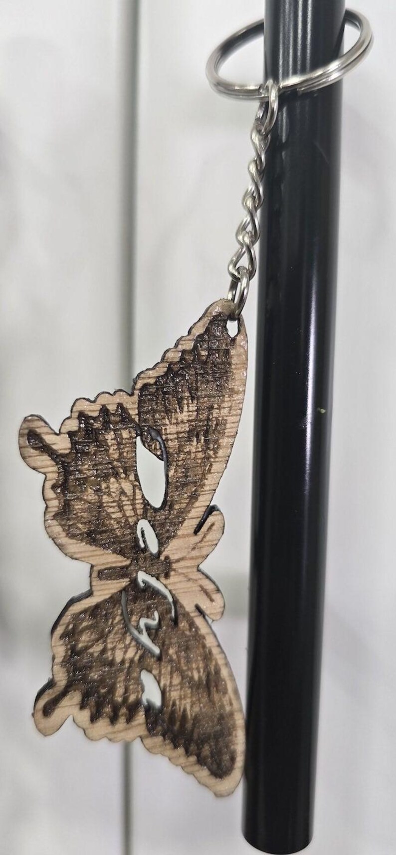 Customized Laser-engraved Wood Keychain - Etsy