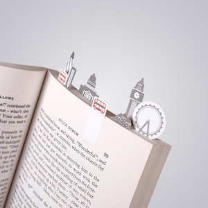 London Sticky Page Markers - City Skyline Stickies for Stationery ...