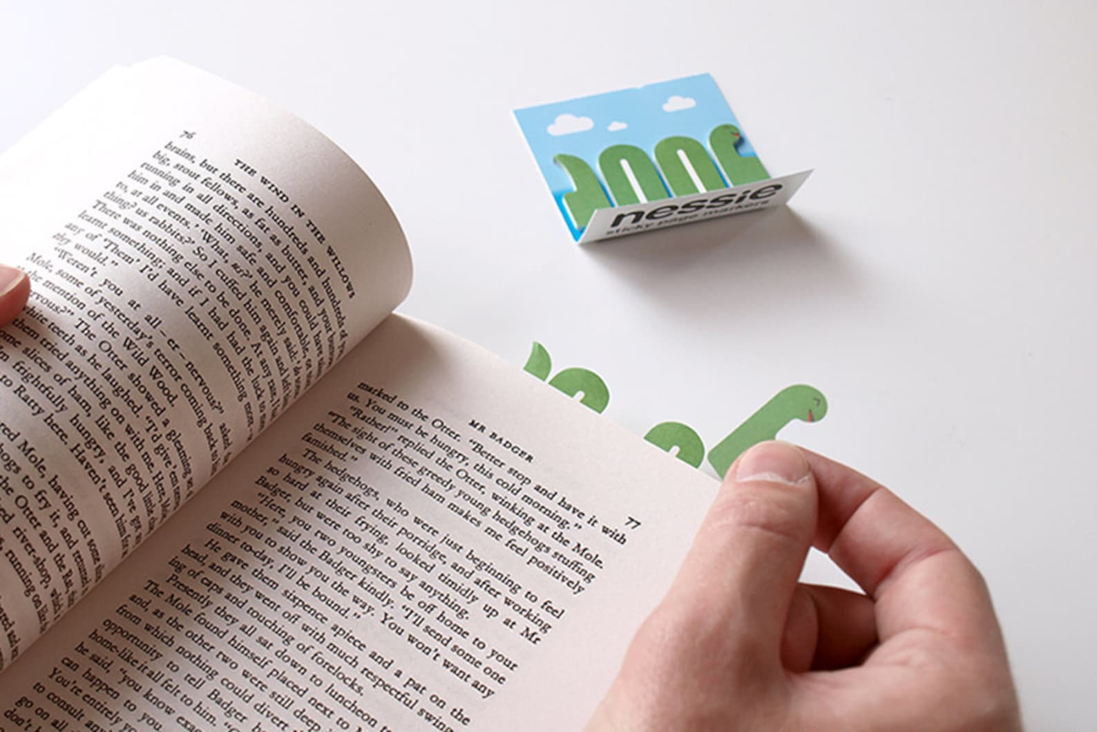 Nessie Sticky Page Markers - Loch Ness Monster Index Tab Stickies for ...