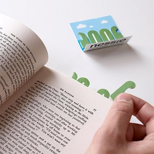 Nessie Sticky Page Markers - Loch Ness Monster Index Tab Stickies for ...