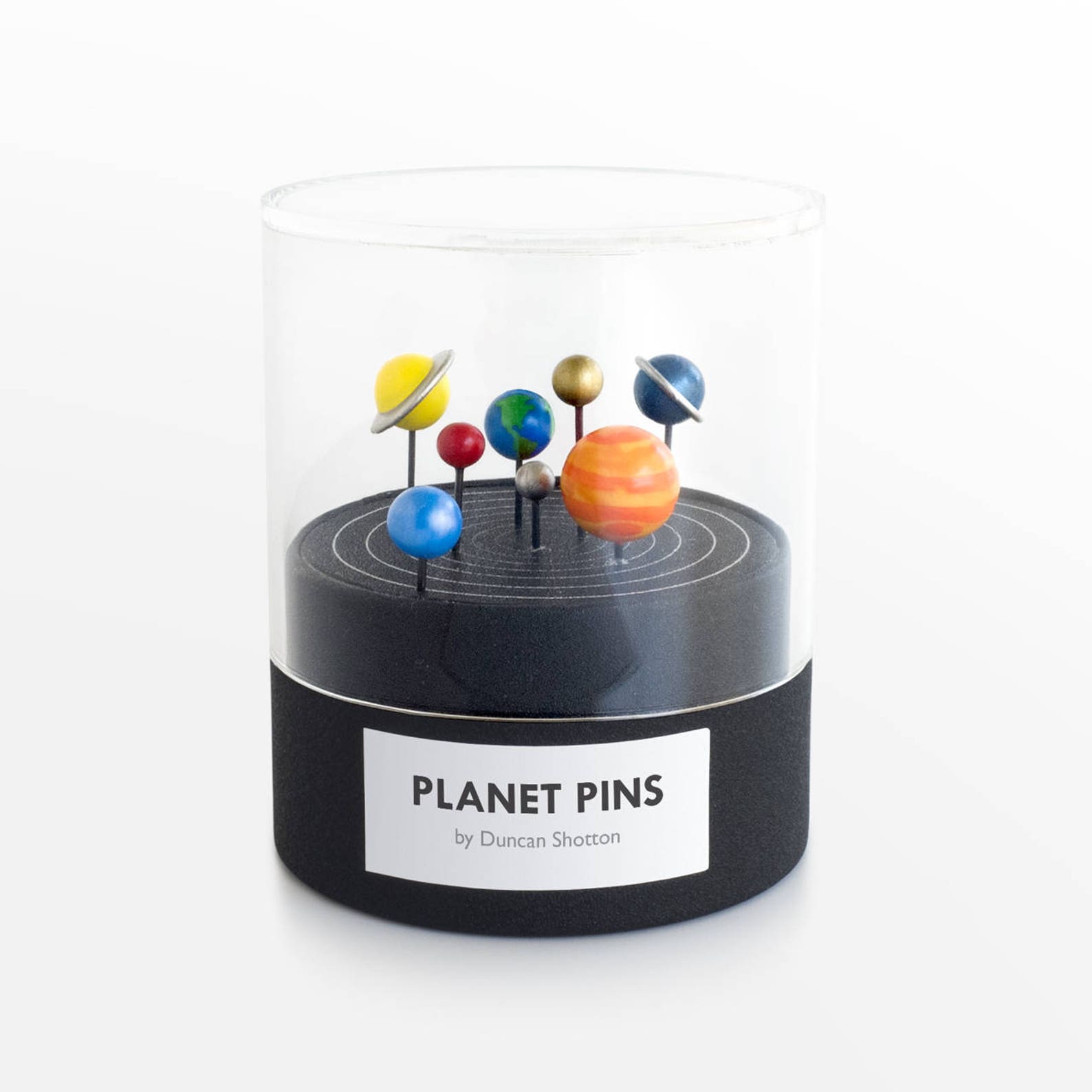 Planet Pins Hand-painted Solar System Stationery push Pins - Etsy Australia
