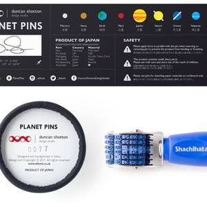 Planet Pins - Hand-painted Solar System Stationery (push Pins for Your ...