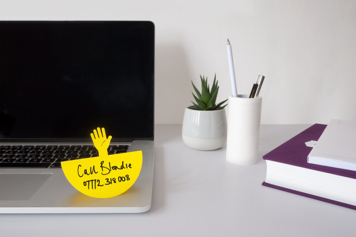 Wave Memo hand Turquoise Unique Paper Stationery - Etsy