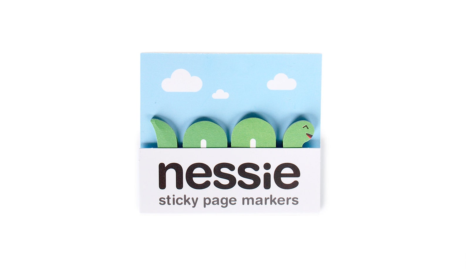 Nessie Sticky Page Markers - Loch Ness Monster Index Tab Stickies for ...
