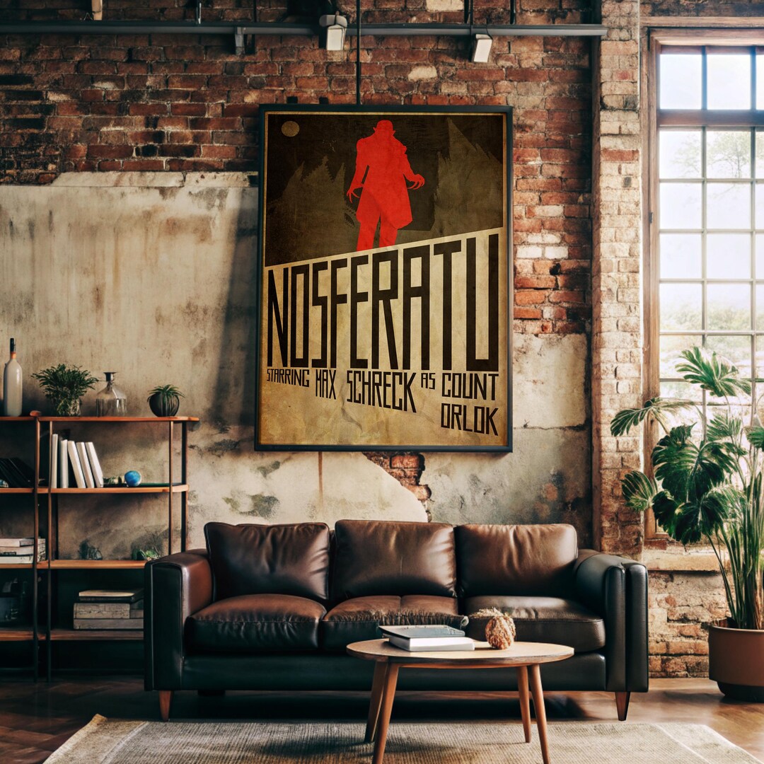 Nosferatu: A Symphony of Horror Poster - Classic Horror Wall Art ...
