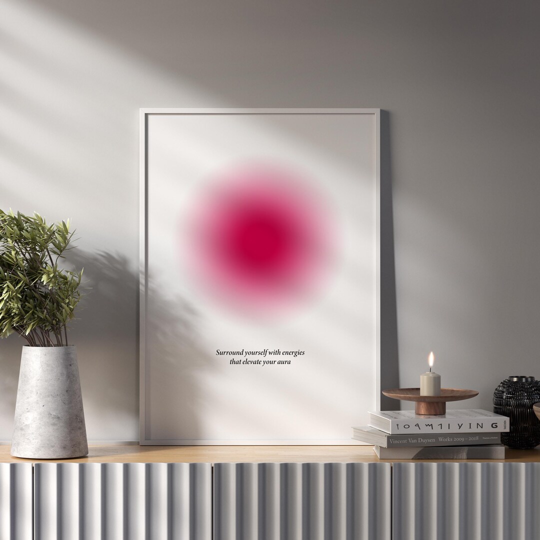 Aura Poster Digital Home Decoration - Etsy