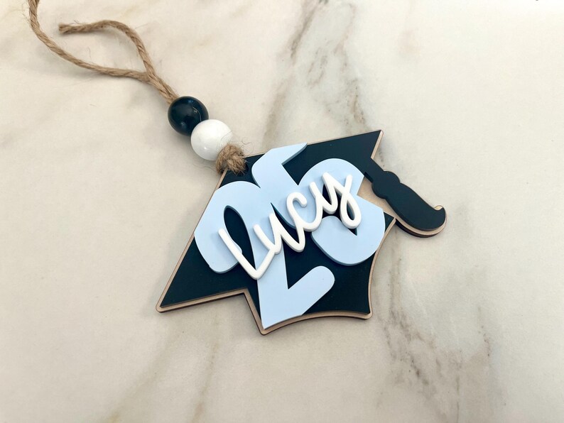 2026 Graduation Car Charm SVG, Class of 2026 Ornament, Graduation ...