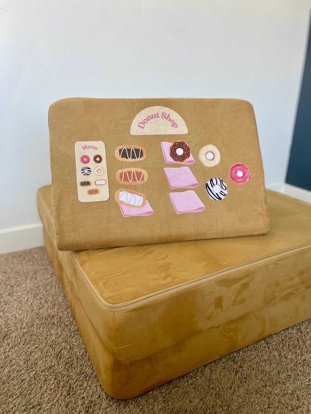 Donut Shop | Play Couch, Nugget Couch Felt Accessories | Creative Play ...