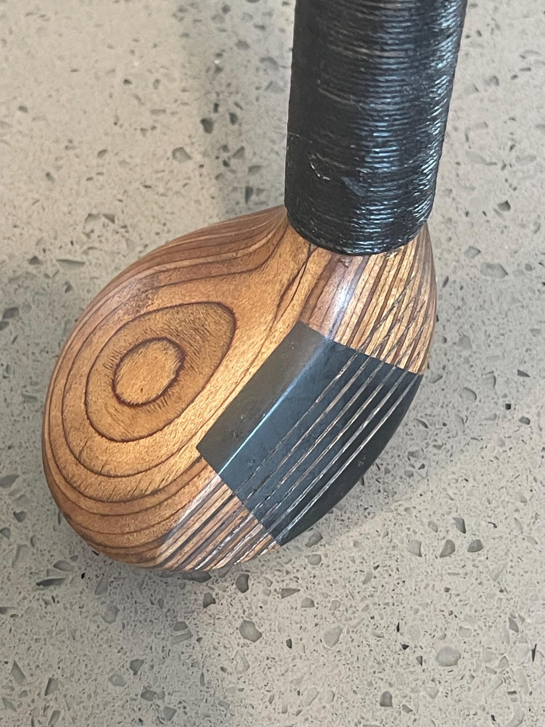 Golf Club Walking Cane / Walking Stick Vintage Spalding #5 Head ...