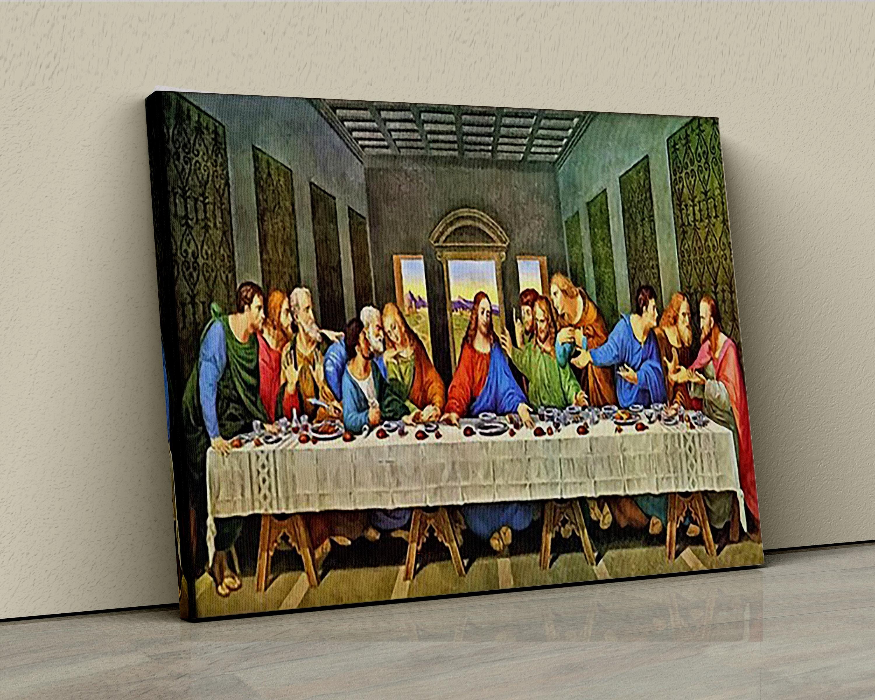 The Last Supper Canvas, Leonardo Da Vinci – Timeless Wall Art for ...