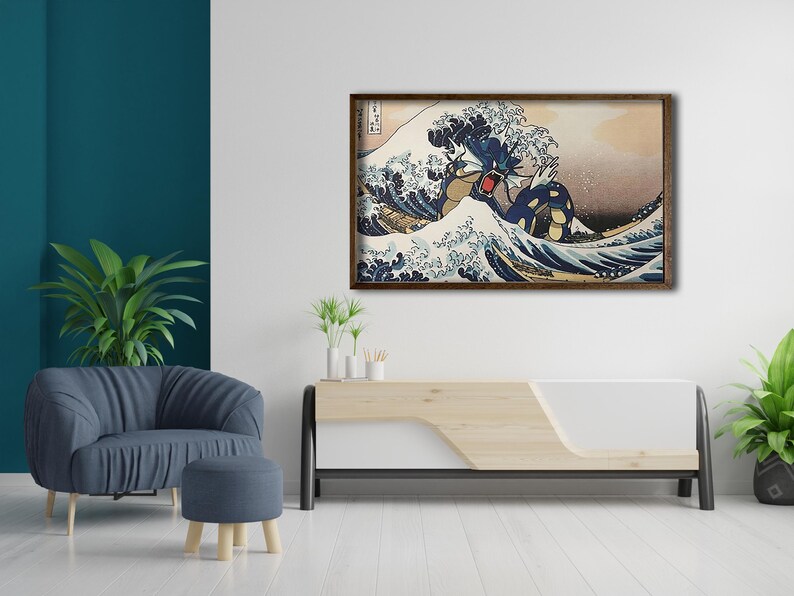The Great Wave off Kanagawa by Hokusai – Iconic Japanese Art Canvas for ...