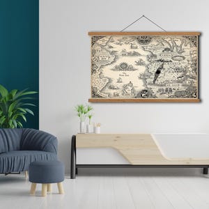 The Grishaverse Map Canvas Stunning Fantasy World Map From Shadow and ...