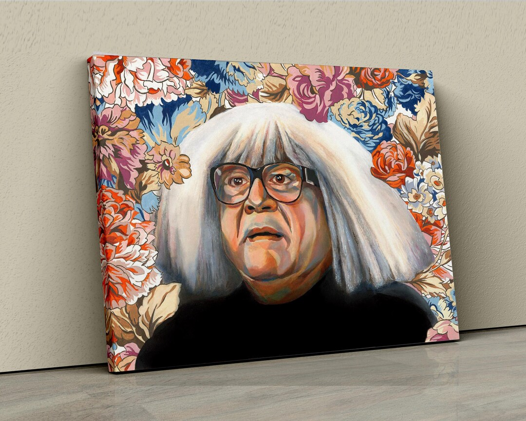 Frank Reynolds Canvas, Frank Oil Painting – Danny Devito-inspired Wall ...