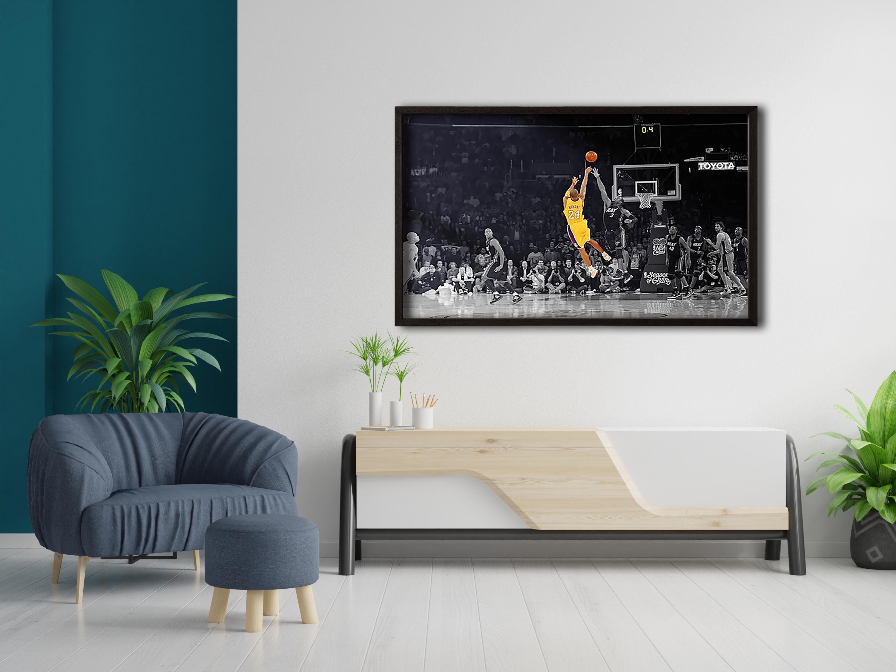 Kobe Bryant Last Shot Canvas – Iconic Tribute to the Black Mamba’s ...