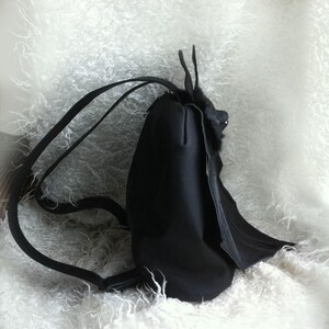 Bat Backpack - Black Backpack - Gothic Bat Backpack - Bat Face Bag ...