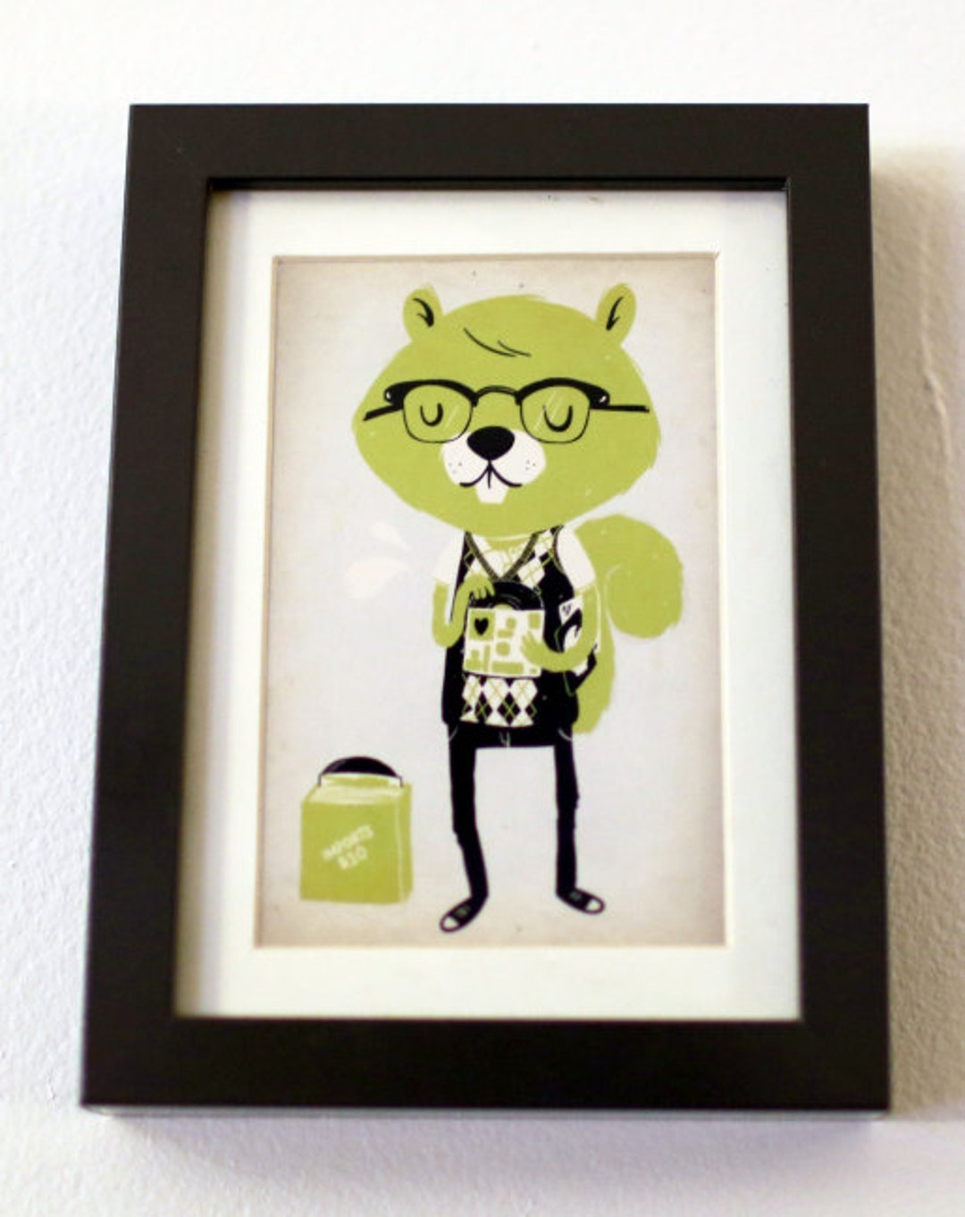 Record Store Nerd Print - Etsy