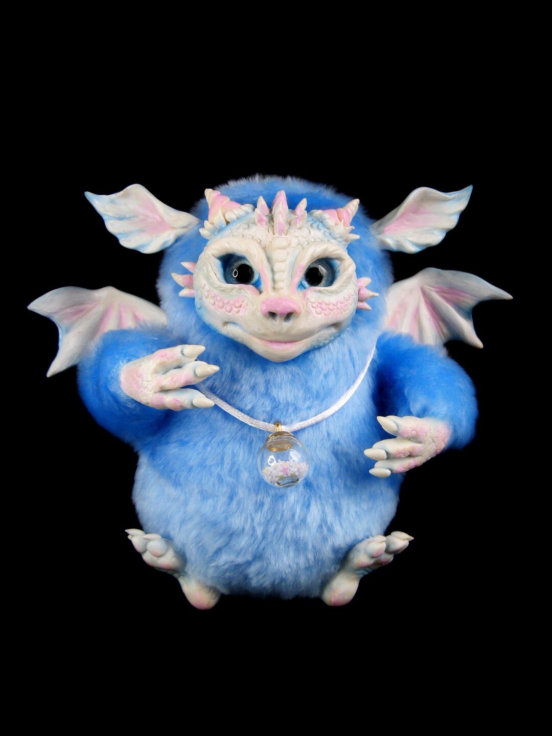 Charming Furry Dragon Handmade – A Collectible Plush Toy for Magic ...