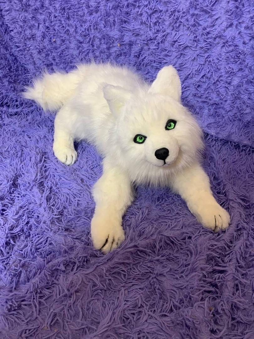 Custom Realistic Wolf Plush.art Doll Animal. Pose Wolf. Wolf Art Doll ...