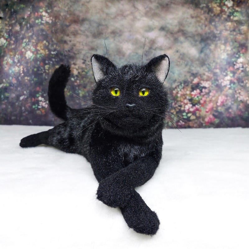 Realistic Stuffed Cats - Etsy