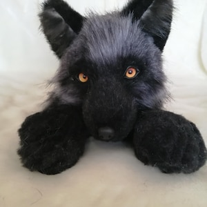 Custom Realistic Fox Plush. Art Doll Animal. Pose Fox. Fox Art Doll ...