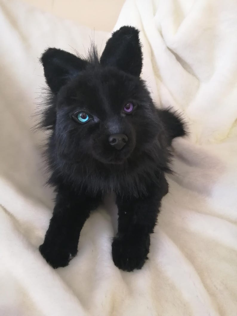 Custom Realistic Wolf Plush. Art Doll Animal. Pose Wolf. Wolf Art Doll ...