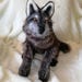 Custom Realistic Wolf Plush. Art Doll Animal. Pose Wolf. Wolf Art Doll ...