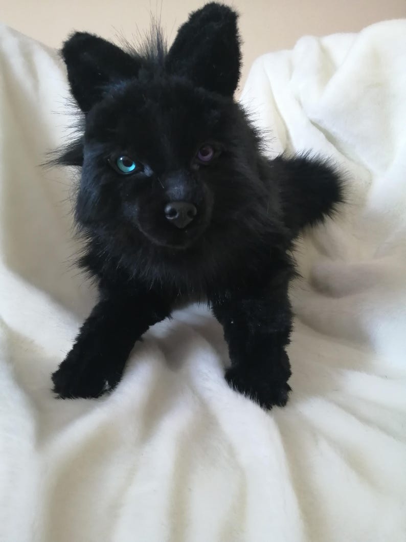 Custom Realistic Wolf Plush. Art Doll Animal. Pose Wolf. Wolf Art Doll ...