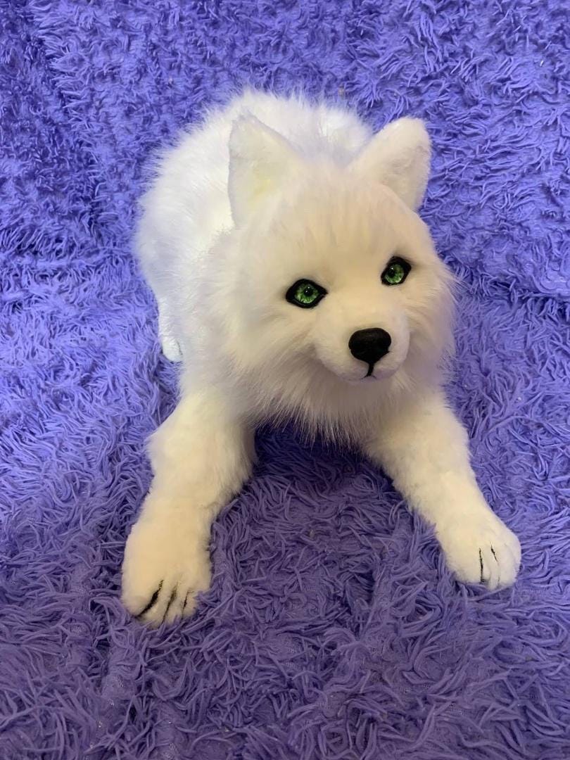 Custom Realistic Wolf Plush.art Doll Animal. Pose Wolf. Wolf Art Doll ...