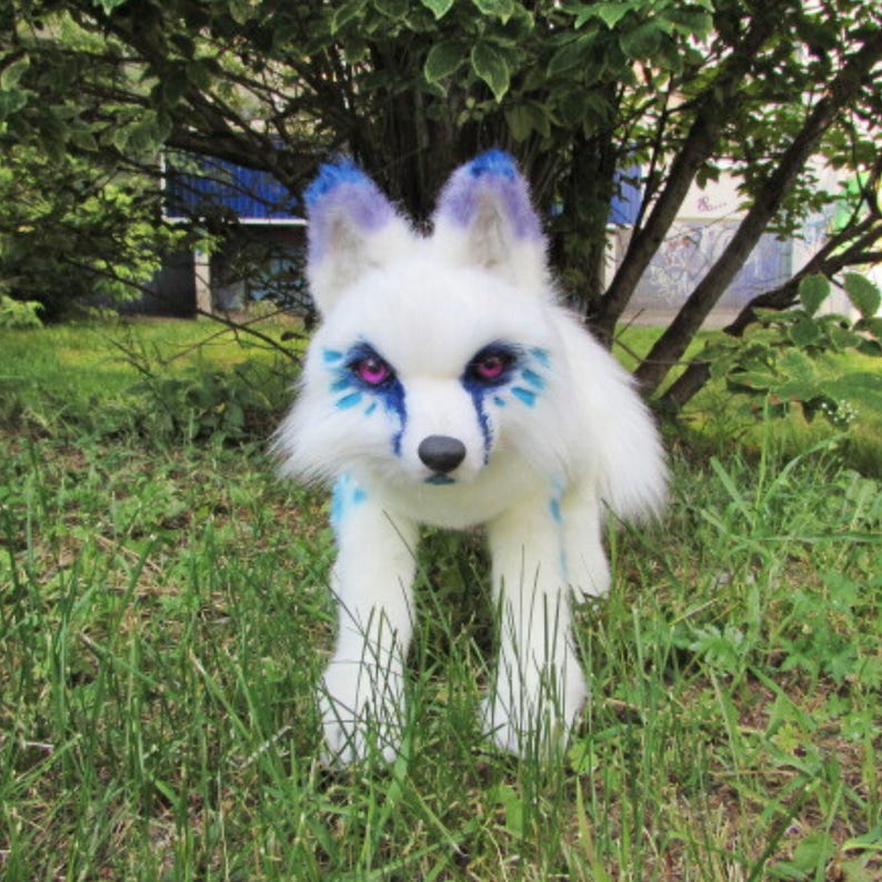 Custom Realistic Wolf Plush. Art Doll Animal. Pose Wolf. Wolf Art Doll ...