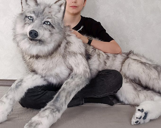 Rotkäppchen Big Bad Wolf & Oma 18"Plüsch Ikea - Etsy.de