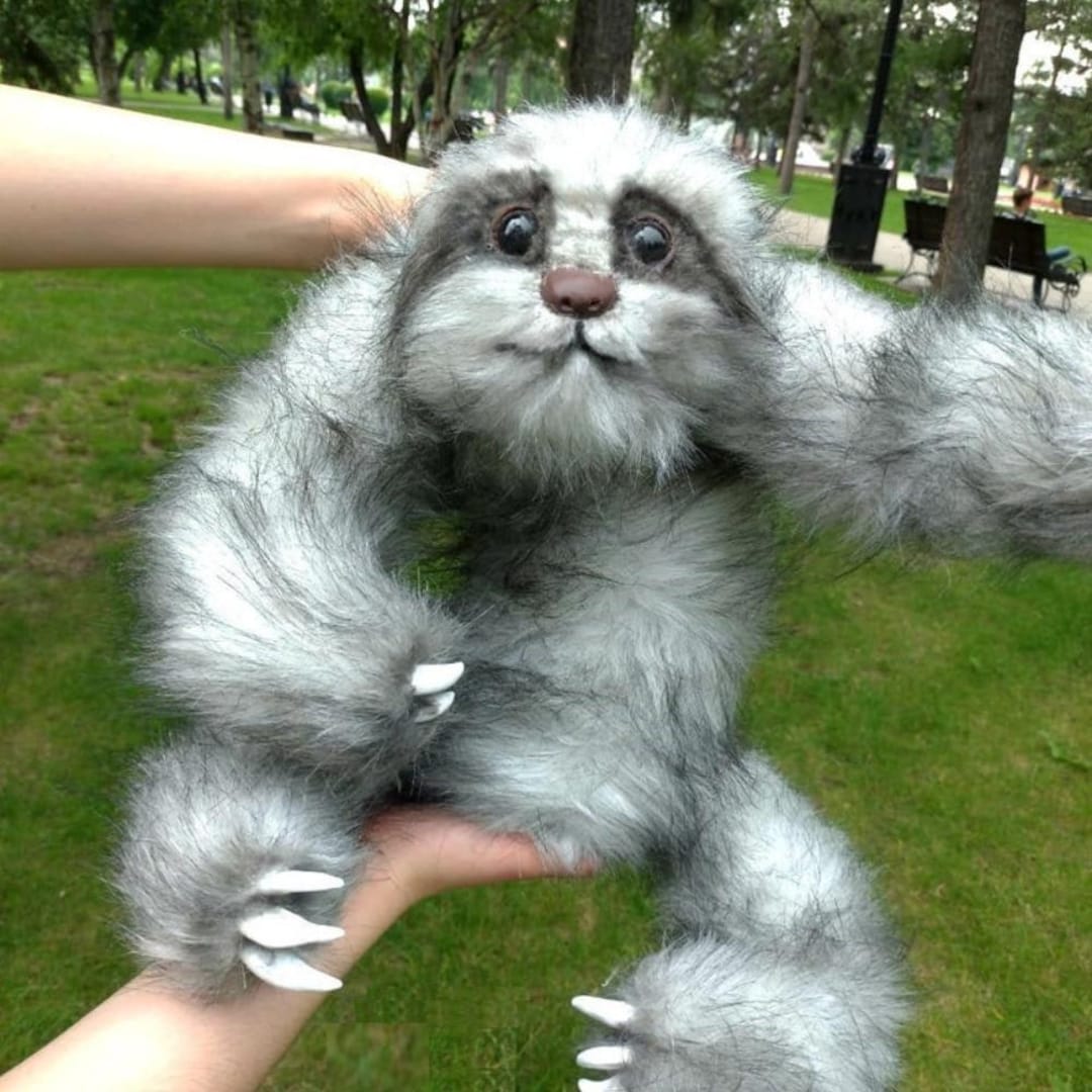 Realistic Sloth Toy. Stuffed Sloth. Plush. Cute Sloth Stuffed Animal - Etsy